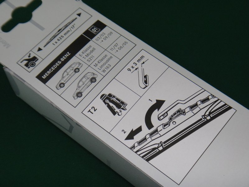 Mercedes-Benz純正部品 :: メルセデス･ベンツ純正部品 :: ワイパーブレード :: Eクラス・ワゴン(S211)リア・ワイパー ...